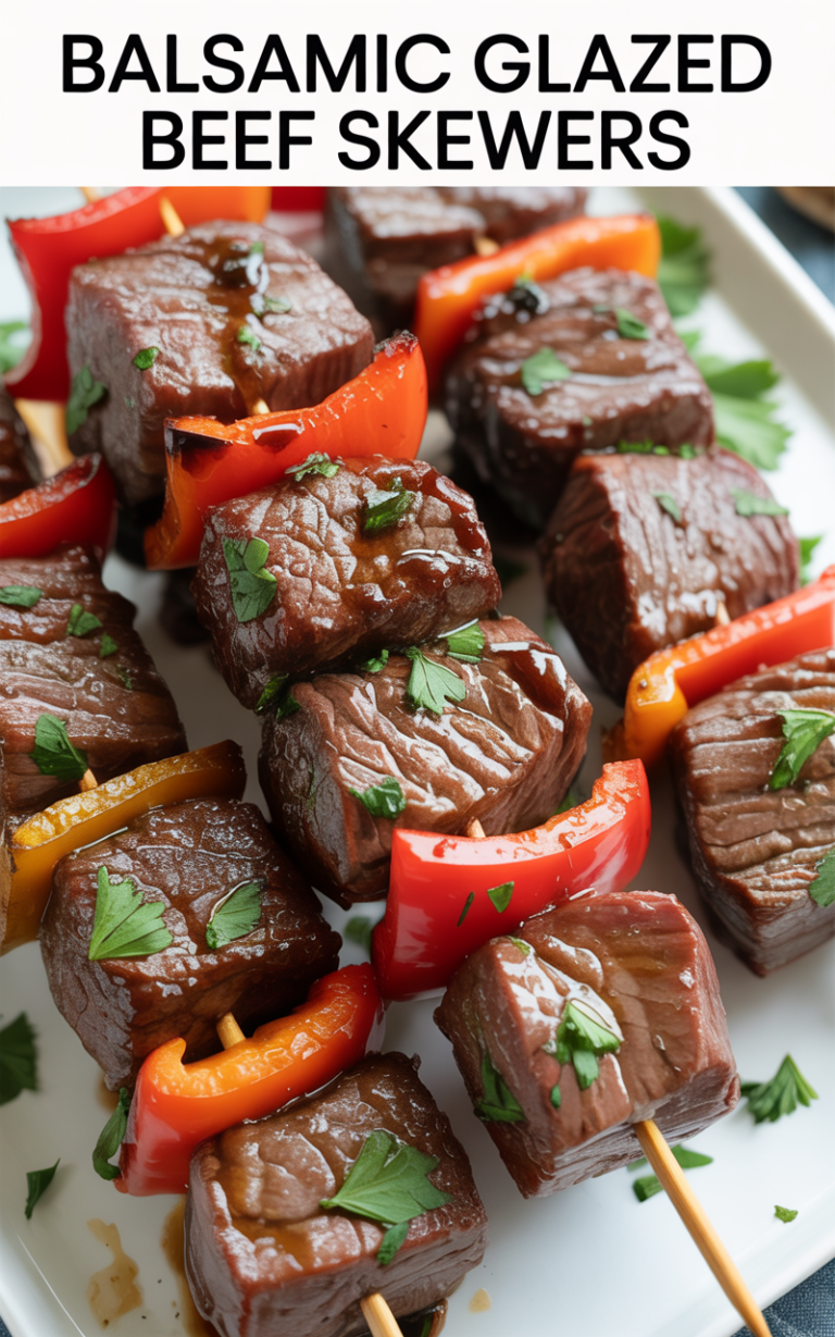 Balsamic Bliss: Elevate Your Grill with Irresistible Beef Skewers - Thrifty Meal Plan – Eat Well ...