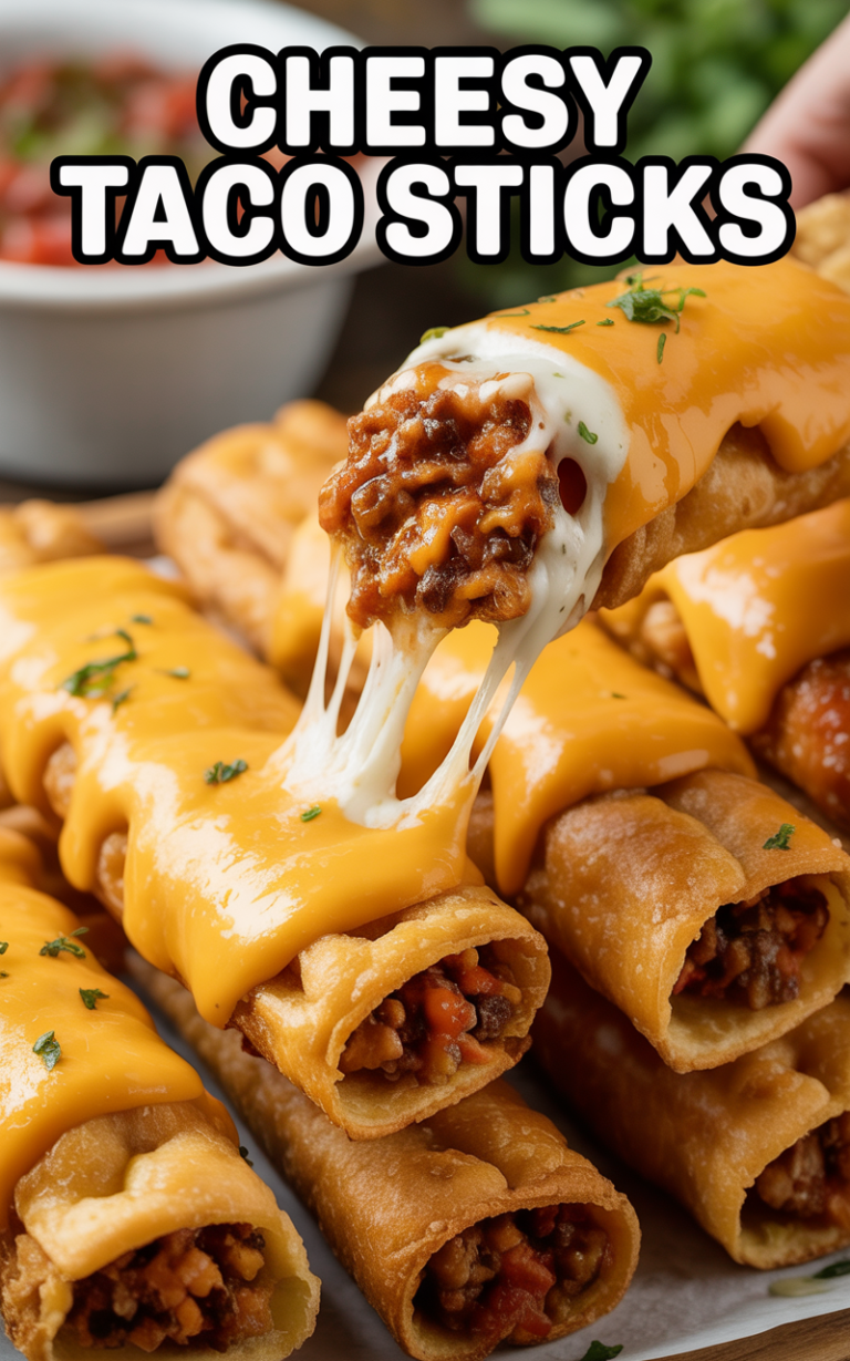 Cheesy Taco Sticks: Your Ultimate Handheld Taco Treat! - Thrifty Meal ...