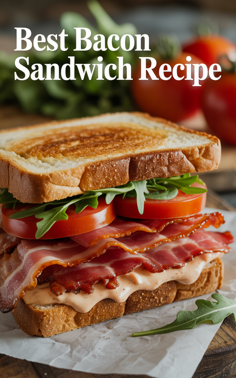 Ultimate Bacon Sandwich Recipe: A Guide to Crispy, Flavor-Packed ...