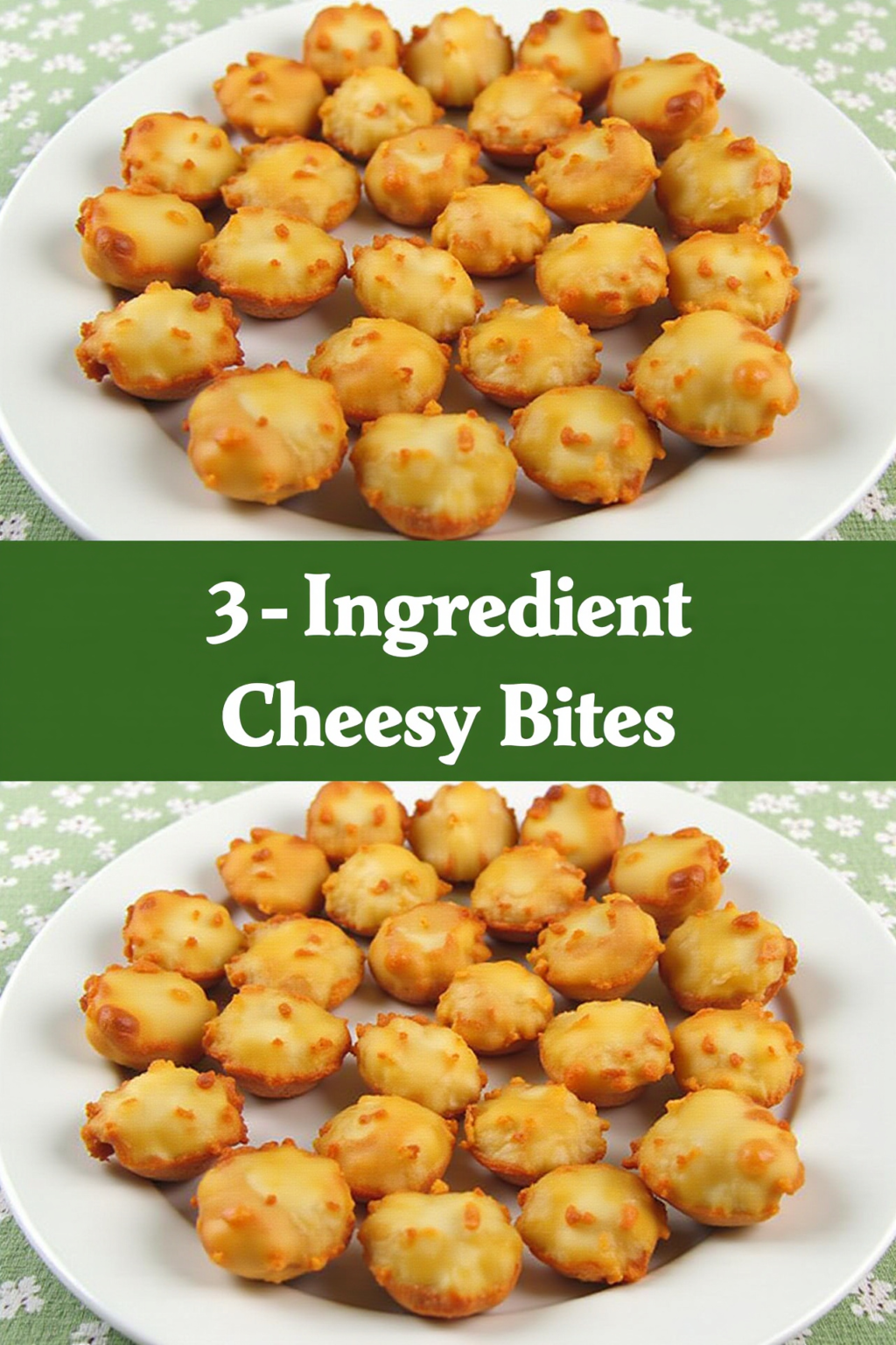 Irresistible 3-Ingredient Cheesy Bites: Your Quick & Savory Snack Fix ...